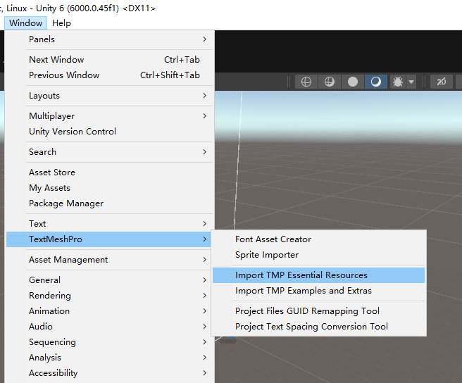 Unity 报错 Shader error in ‘TextMeshPro/Mobile/Distance Field SSD‘: Couldn‘t open include file ...