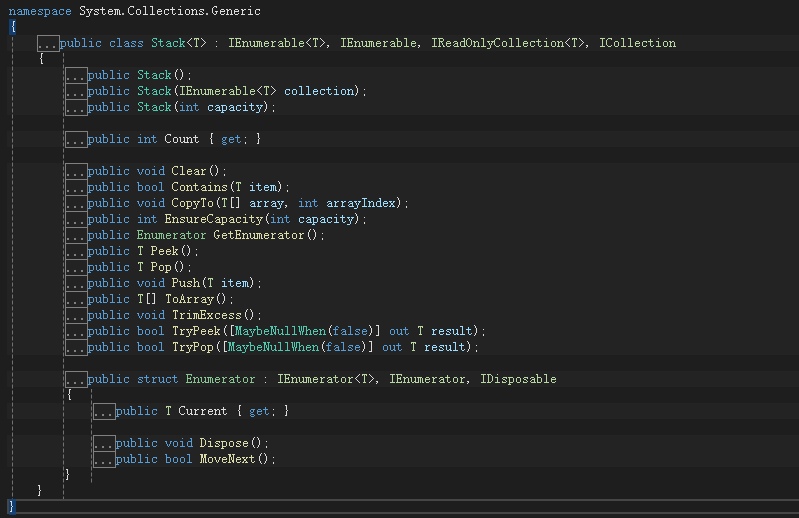 C#进阶（2）stack（栈）_c# stack-CSDN博客