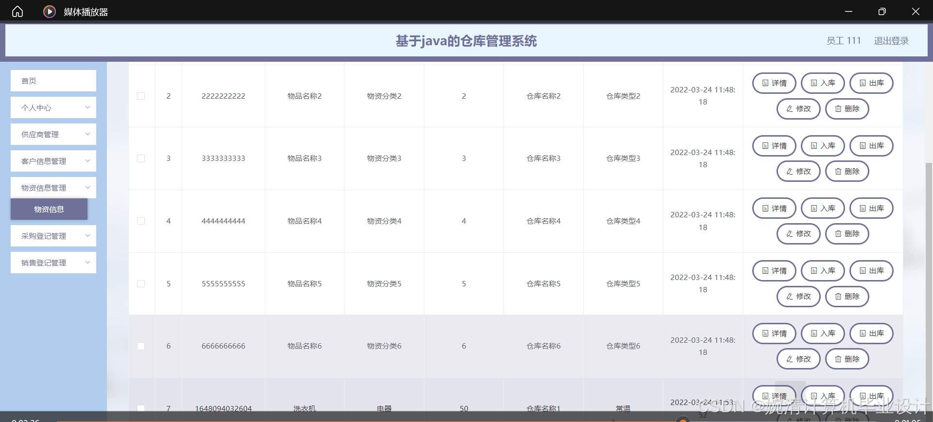 基于ssmvue基于的仓库管理系统开题报告源码论文 Csdn博客
