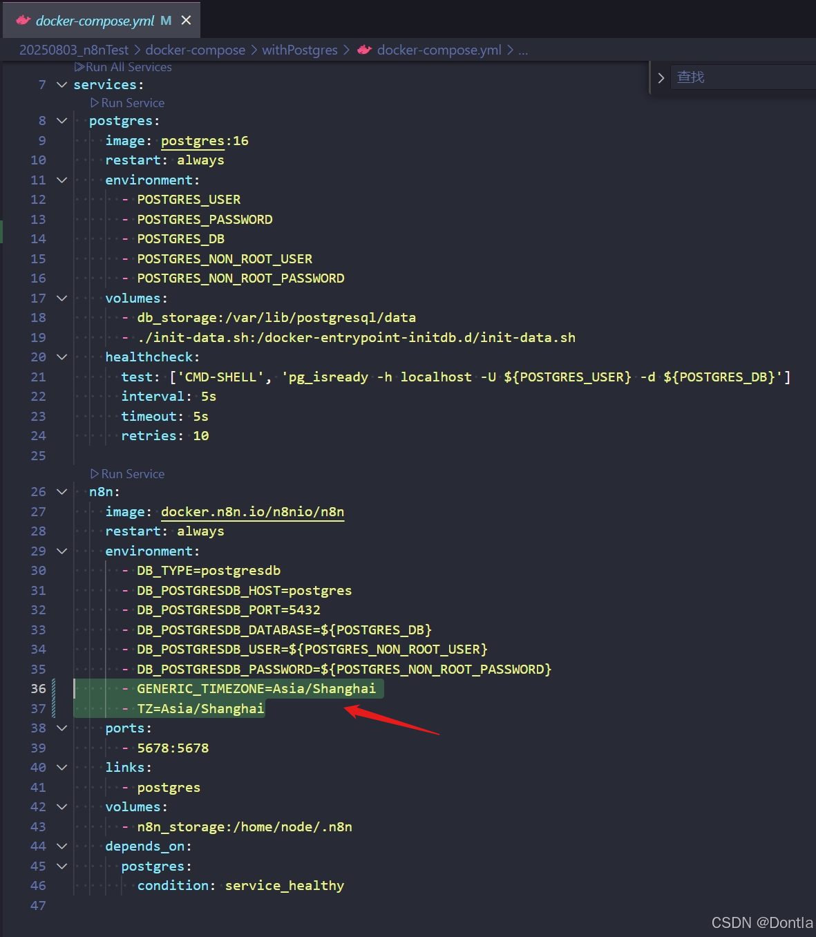 【n8n教程笔记——工作流Workflow】n8n部署 Windows n8n安装n8n Docker-compose n8n tunnel n8n PostgreSQL n8n时区设置 ...