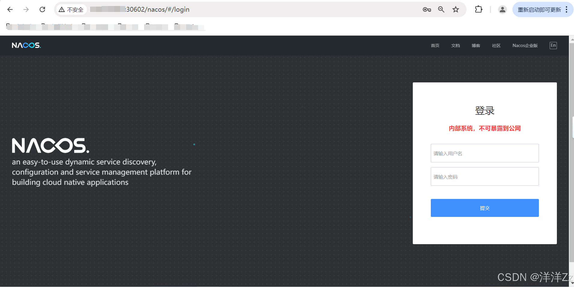 k8s部署nacos2.0.3集群_nacos集群镜像下载-CSDN博客