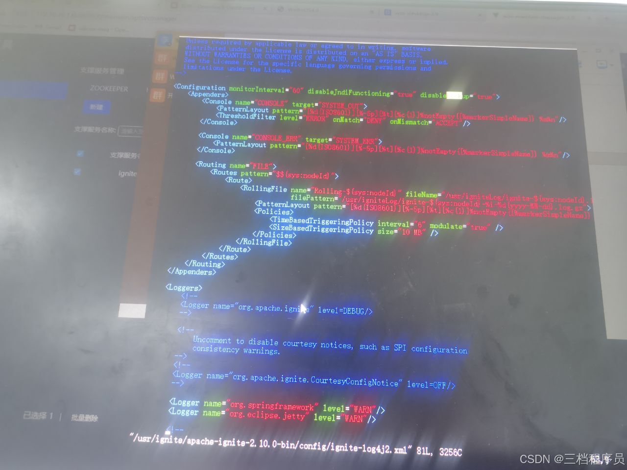 【ignite-log4j2.xml】修改Lookup禁用-CSDN博客