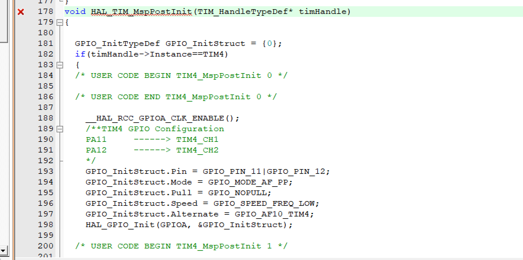 (178): error: #159: declaration is incompatible with previous “HAL_T-CSDN博客