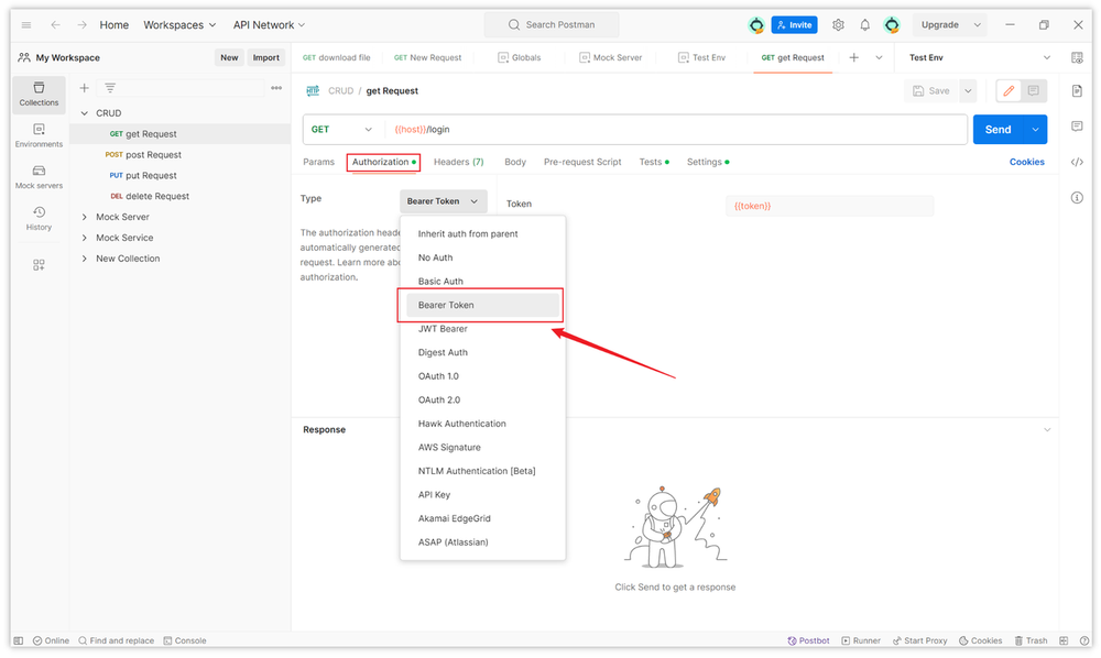 Postman设置Bearer Token认证的标准方法_authorization: bearer postman-CSDN博客