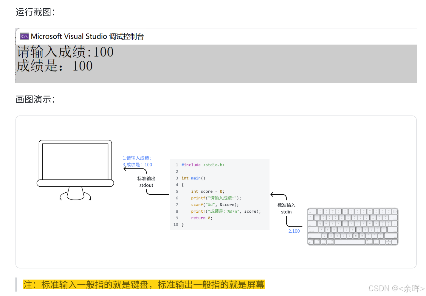 scanf 和 printf 详解-CSDN博客