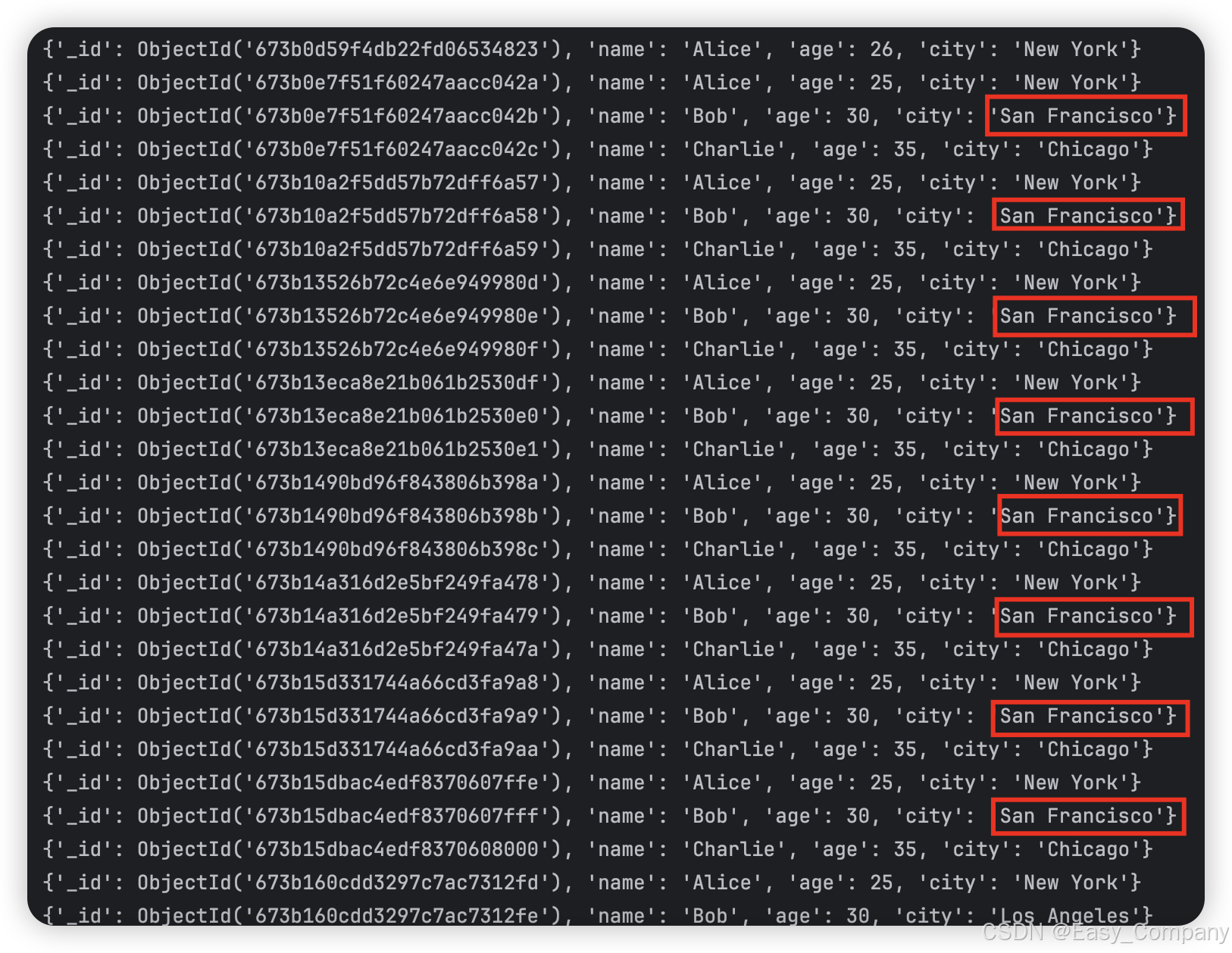 通过pymongo来访问mongodb，并完成一些基本的集合操作（插入文档、检索文档、更新文档、删除数据）pymongo 删除数据 Csdn博客