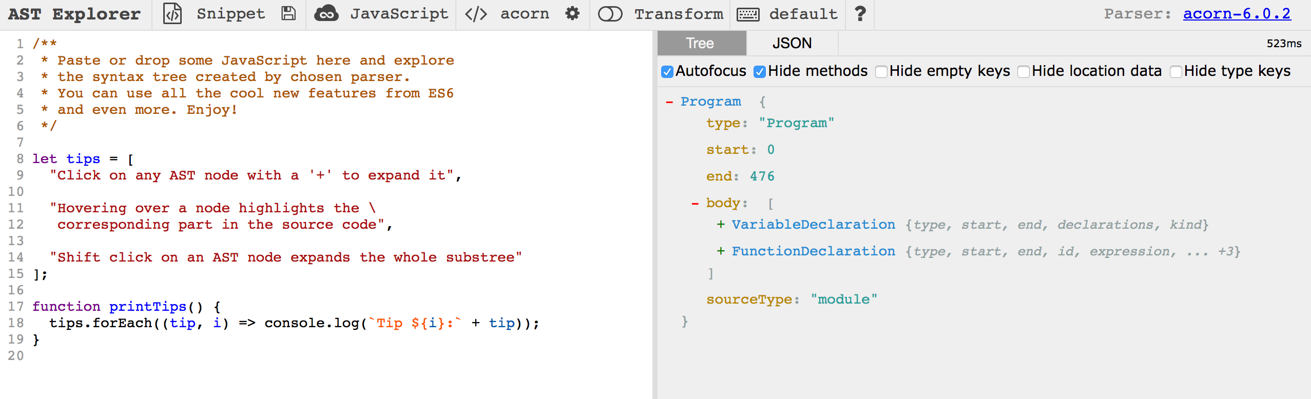 让我们熟悉一下AST（抽象语法树）-CSDN博客