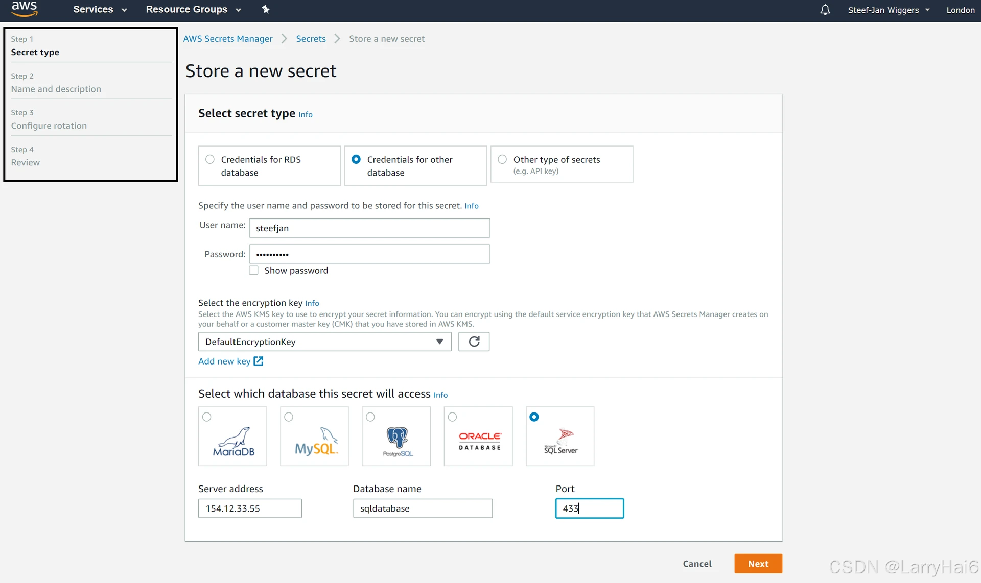 解决方案架构师系列 - AWS - Secrets Manager，用于存储、分发和旋转秘钥_aws secrets manager-CSDN博客