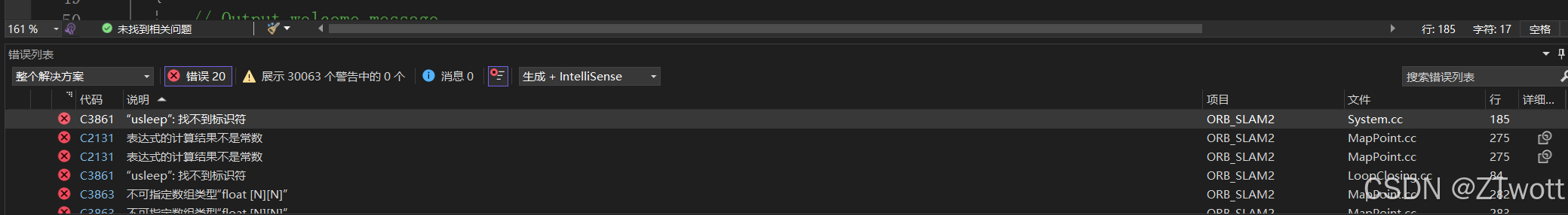 ORBSLAM2 windows 下编译使用_orb-slam2 windows-CSDN博客
