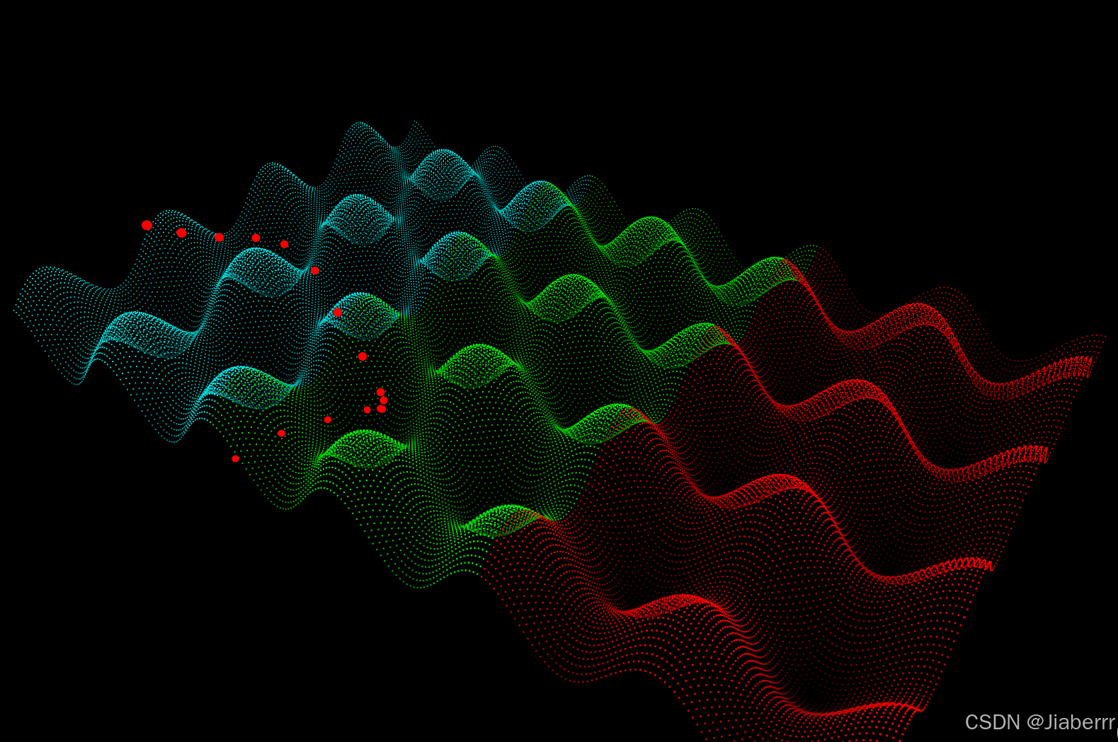 【10】深入解析 Three.js 中的 WebGL 交互射线投射点示例代码（webgl_interactive_raycasting_points.html）_webrx threejs ...