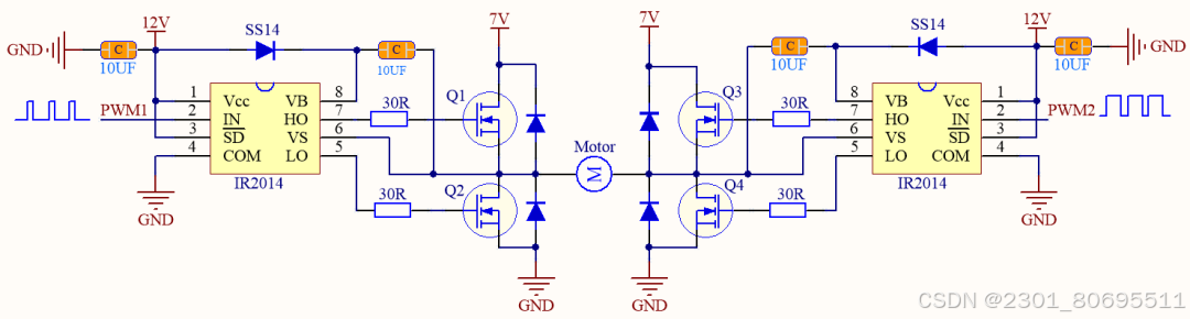 用PWM为一级电路来驱动二级电路中的电机_用ne555做pwm控制-CSDN博客