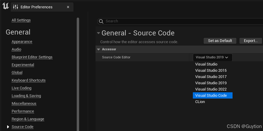 记为UE5配置VSCode过程_ue5 vscode-CSDN博客