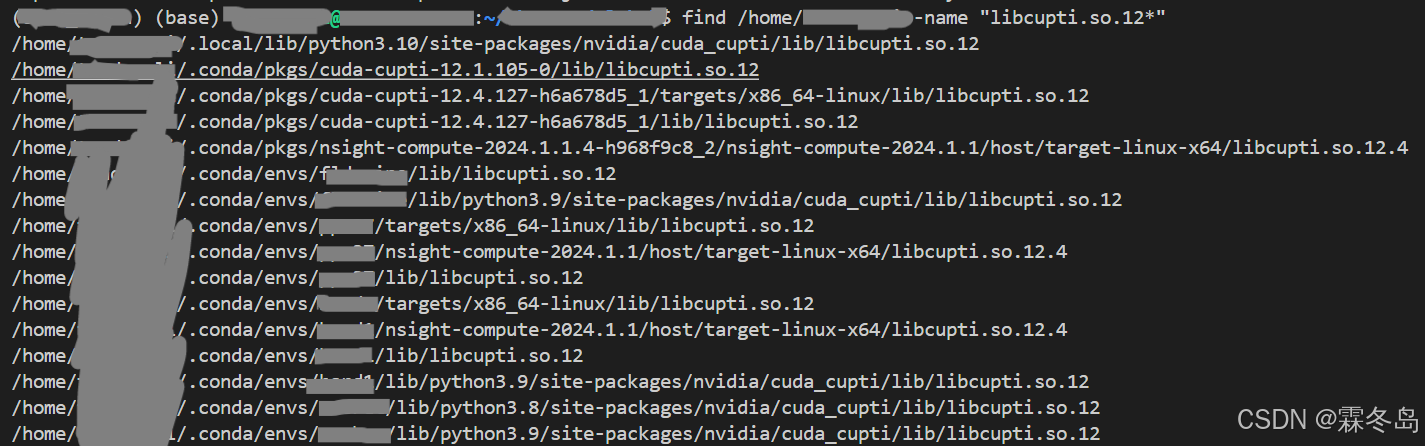 解决ImportError: libcupti.so.12: cannot open shared object file: No such ...