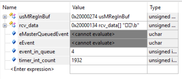 解决keil在调试debug过程中，，用watch看变量，变量无法正常显示（cannot evaluate）的问题-CSDN博客