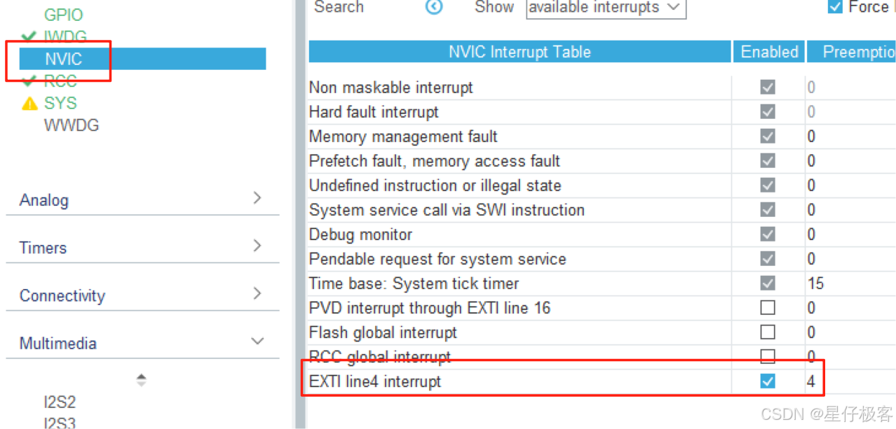 STM32 HAL库之EXTI示例代码_hal库exti代码-CSDN博客