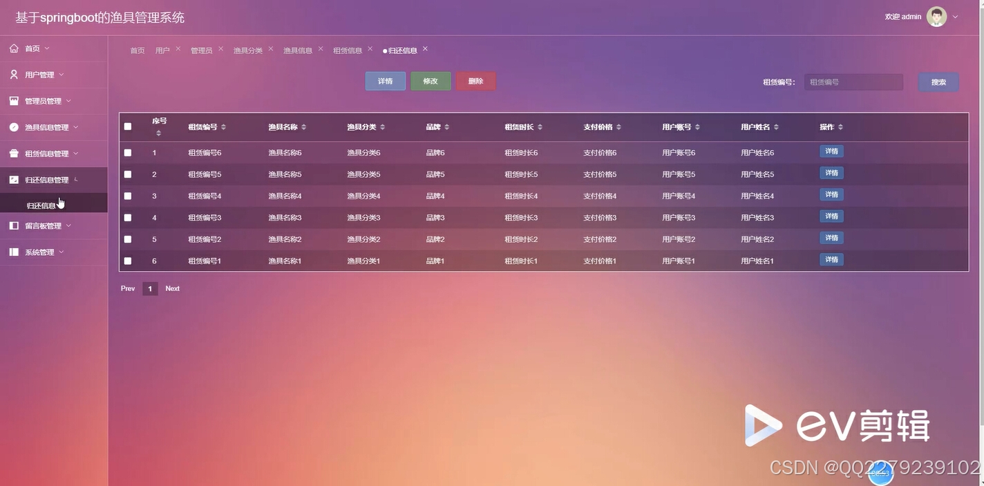 256基于java Ssm Springboot渔具管理系统渔具租赁（源码文档运行视频讲解视频） Csdn博客
