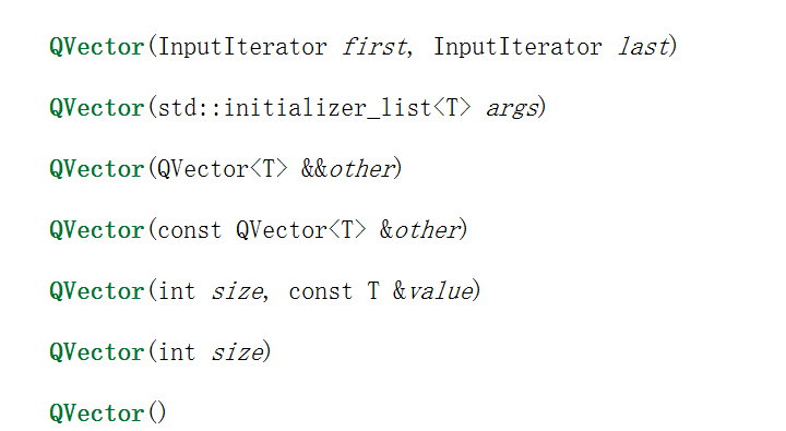 【QT 基础教程 九】QVector类详解_qvector删除元素-CSDN博客