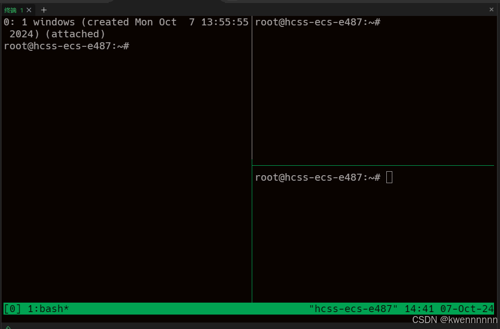 Tmux 总结_tmux new session-CSDN博客
