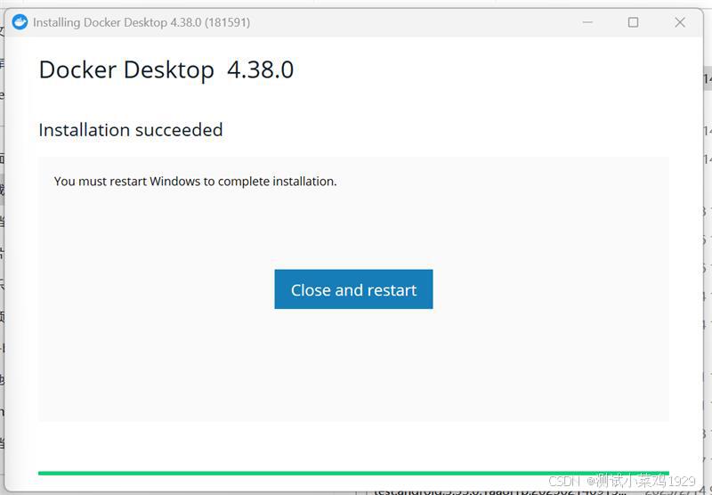 Windows 11 安装 Docker _windows 11 64位系统安装docker desktop amd64 需要勾选allow w-CSDN博客