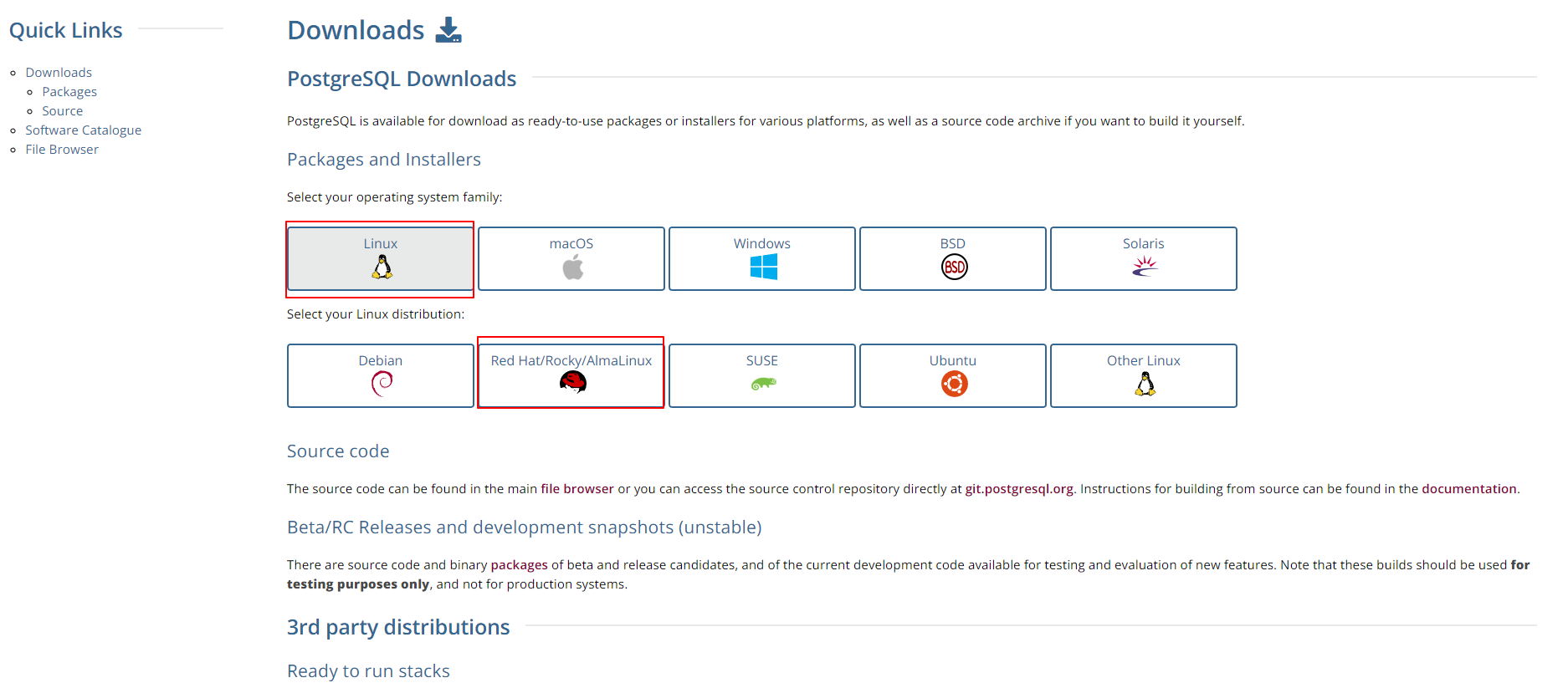 Postgresql下载与安装（liunx环境）postgresql 下载 Csdn博客