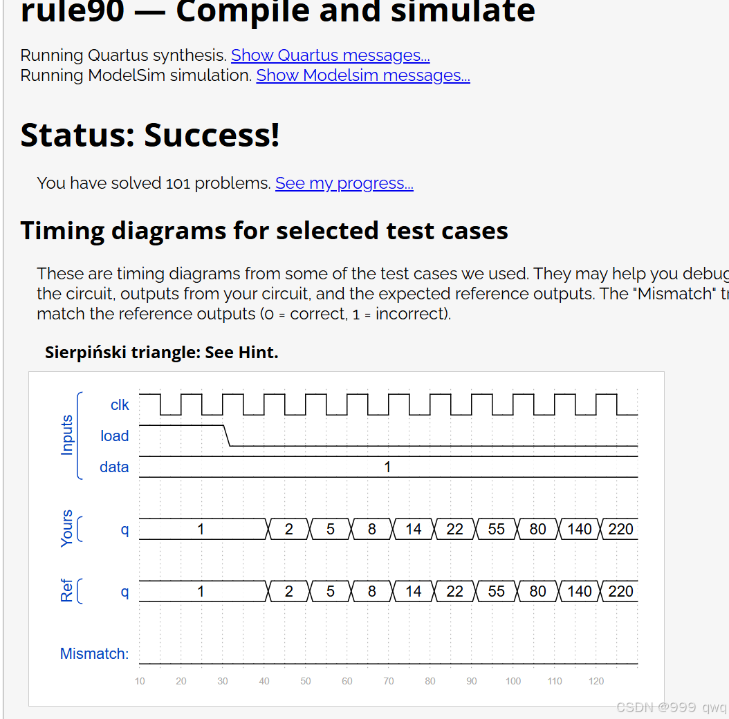 HDLBits练习24 - Rule 90-CSDN博客