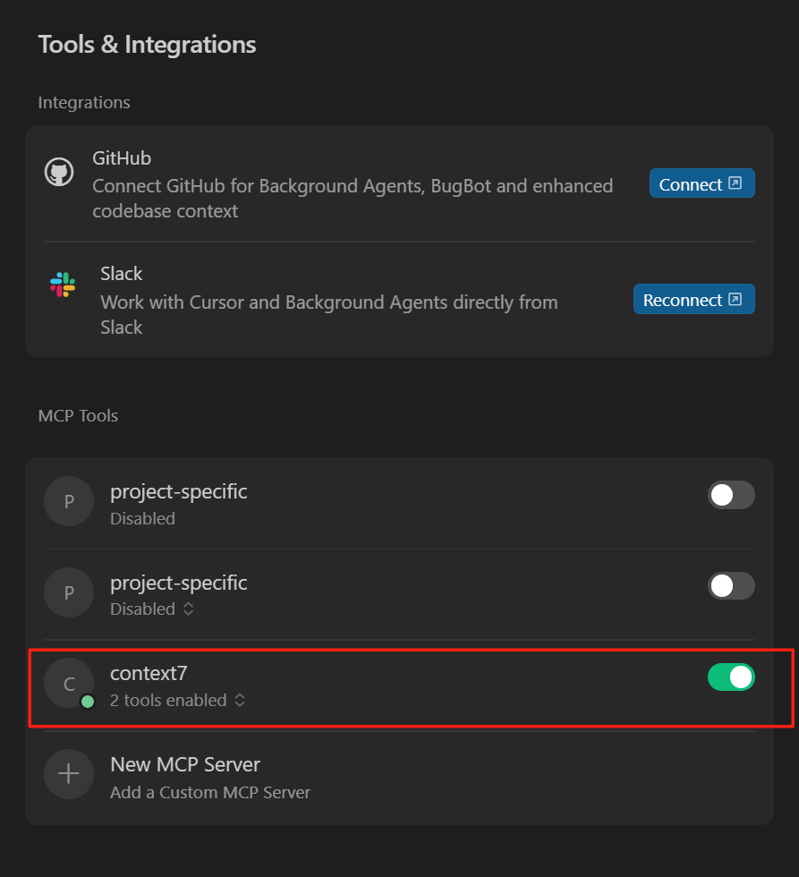Cursor的扩展工具Context7 MCP-CSDN博客