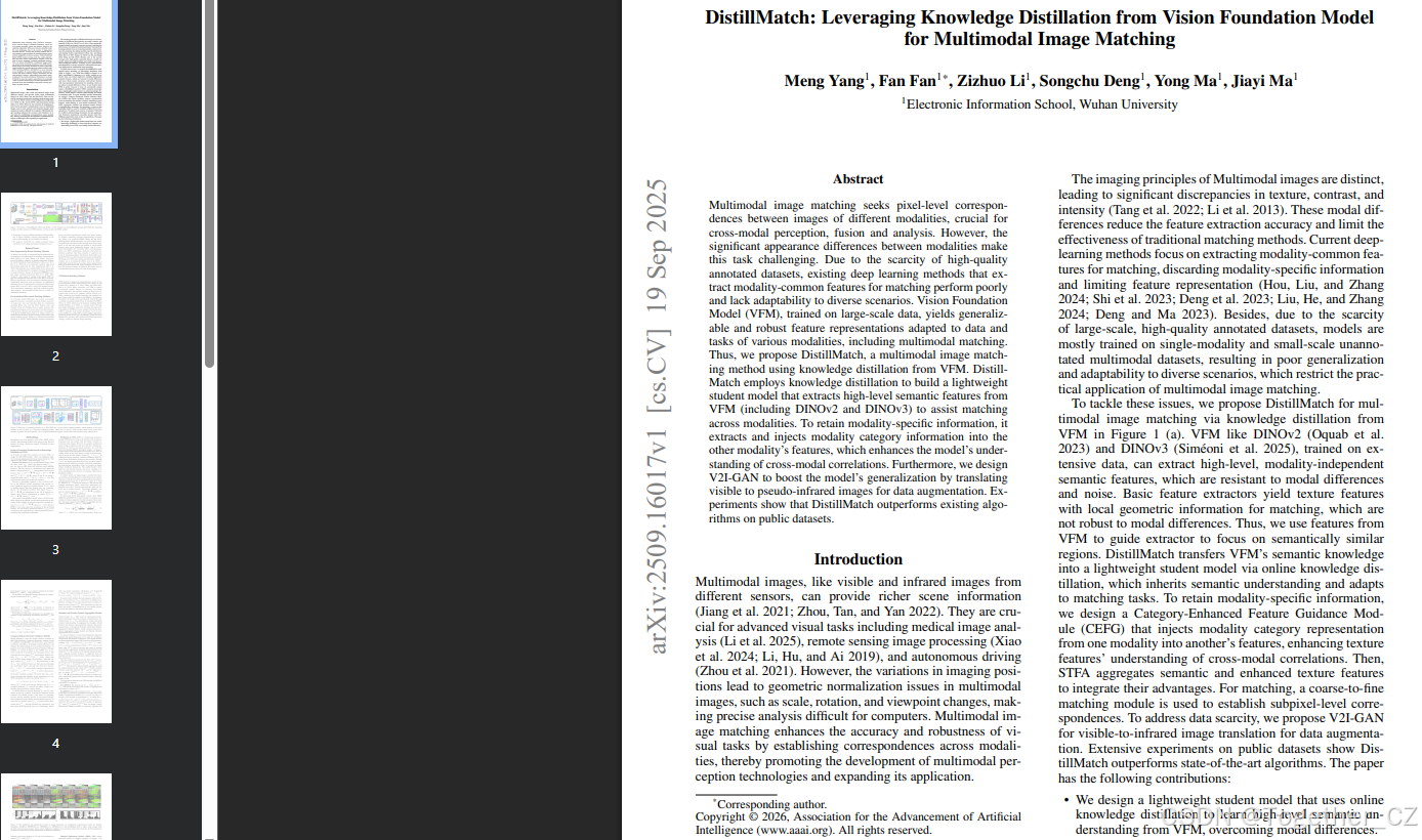 DistillMatch: Leveraging Knowledge Distillation from Vision Foundation ...