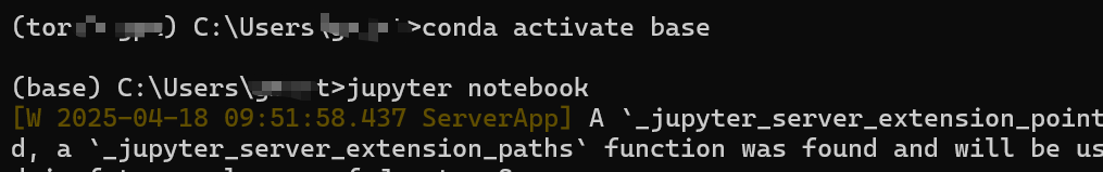 jupyter notebook 显示conda虚拟环境_jupyter虚拟环境名称-CSDN博客