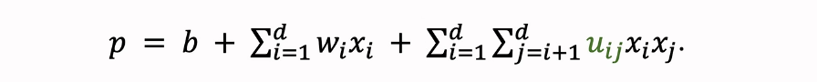 【王树森推荐系统】特征交叉01：Factorized Machine (FM) 因式分解机-CSDN博客