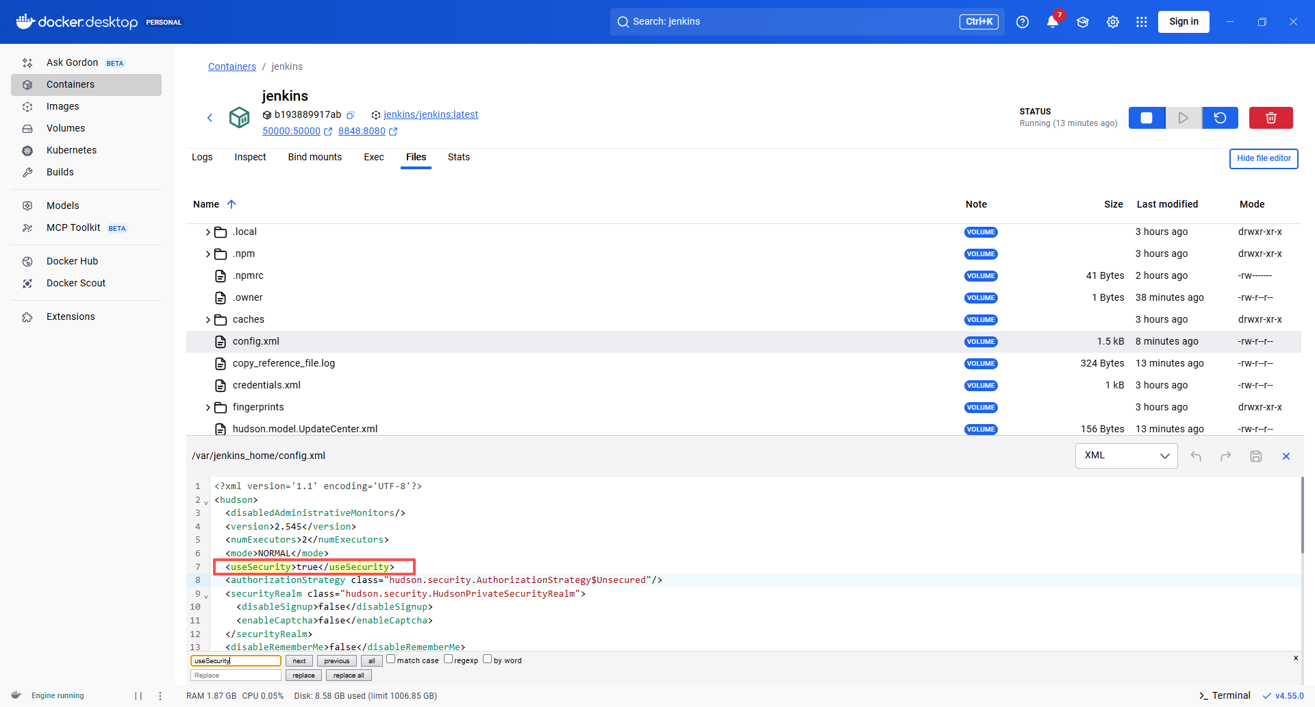 jenkins重置密码(docker desktop)-CSDN博客