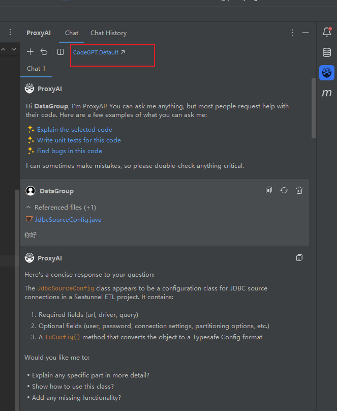 idea ProxyAI(CodeGPT)插件输出中文_proxyai插件-CSDN博客
