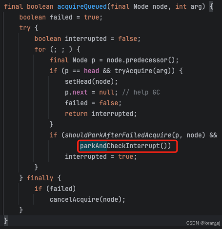 AQS 之 LockSupport 与 interrupted 应用_aqs中为什么要引入interrupt-CSDN博客