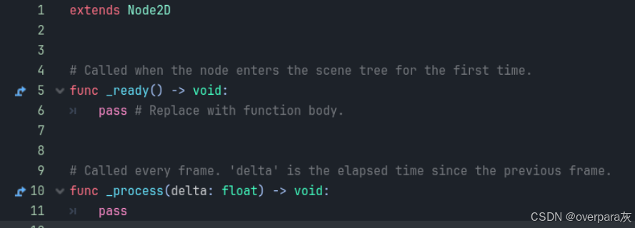 游戏编程代码基础课，以Godot4为例：第一期、安装、HelloWorld与文字动画_godot开发教程-CSDN博客