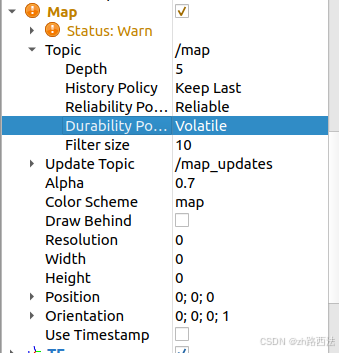 【ROS2 核心知识】关于lifecycle_node和话题QoS profile的扩展和杂谈-- nav2_map_server的配置_waiting on external ...