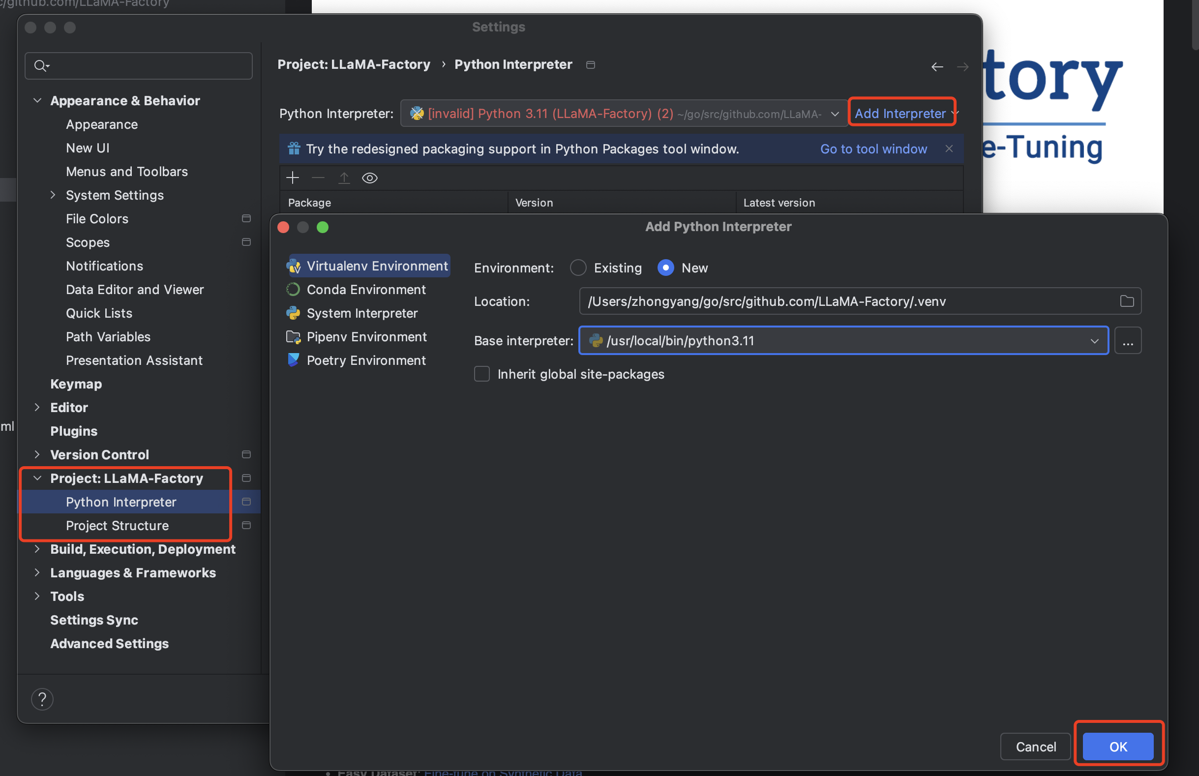 LLaMA-Factory入门_pycharm 打开 llamafactory设置-CSDN博客