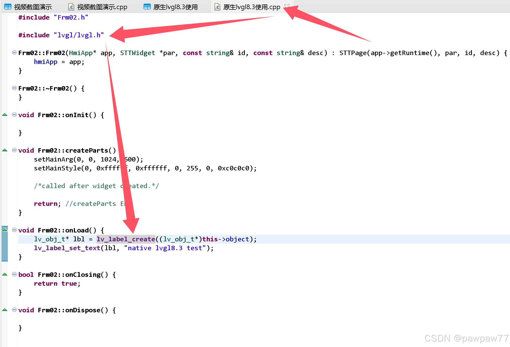 鑫通态HMI组态软件APUSIDE案例分享：使用原生lvgl代码-CSDN博客
