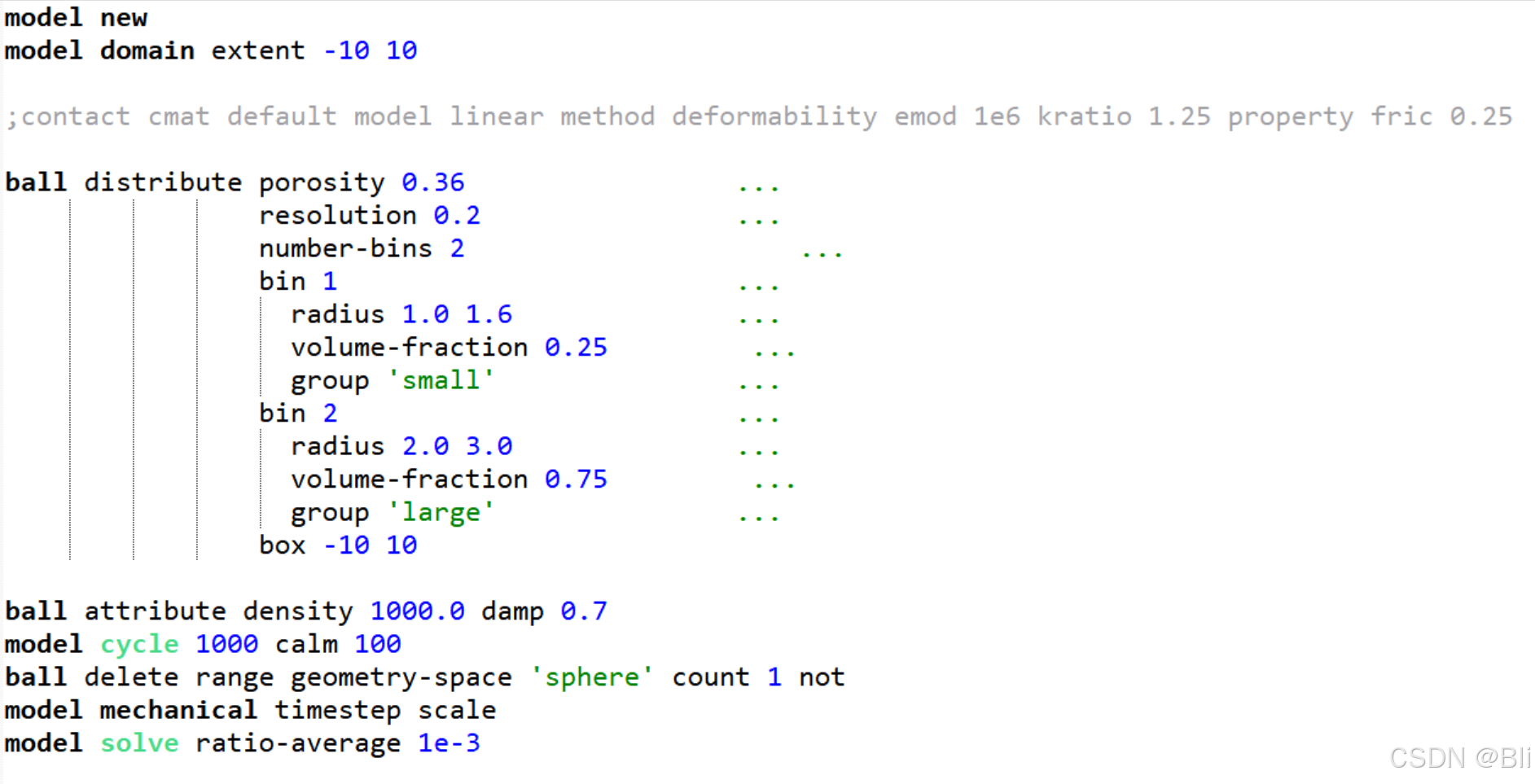 PFC3D 6.0 ‘Unable to determine a valid timestep‘-CSDN博客