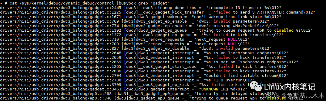 Linux内核调试 - dynamic debug_linux dynamic debug-CSDN博客