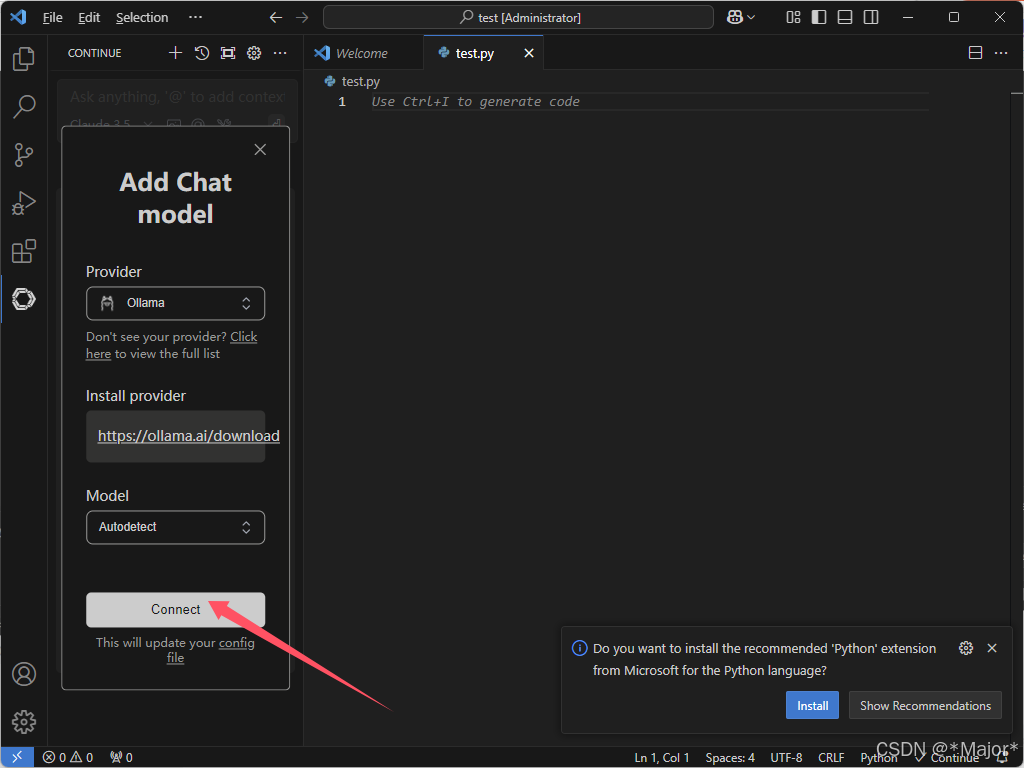 VSCode使用DeepSeek平替Cursor-CSDN博客