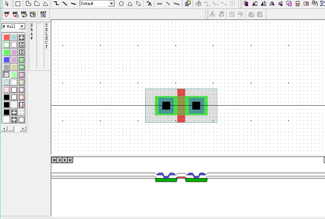 【集成电路导论/Tanner】使用L—Edit画反相器布局图_集成电路导论大作业csdn-CSDN博客