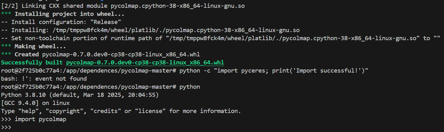 本地编译安装Ceres，pyceres，colmap和pycolmap_pycolmap安装-CSDN博客