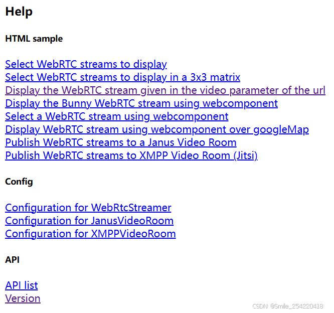 linux运行WebRTC-Streamer_webrtc-streamer linux-CSDN博客