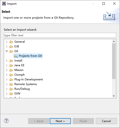 【eclipse】远程拉取项目代码并打开项目_eclipse git拉取代码-CSDN博客