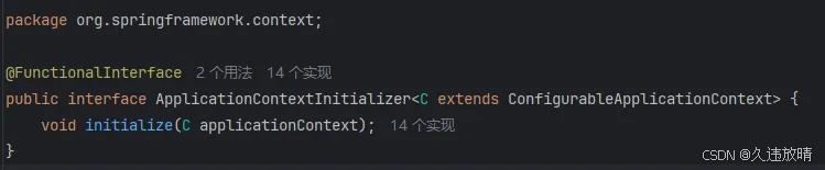 Spring Boot2实战及核心源码讲解（持续更新，敬请关注）——系统初始化器(ApplicationContextInitializer ...