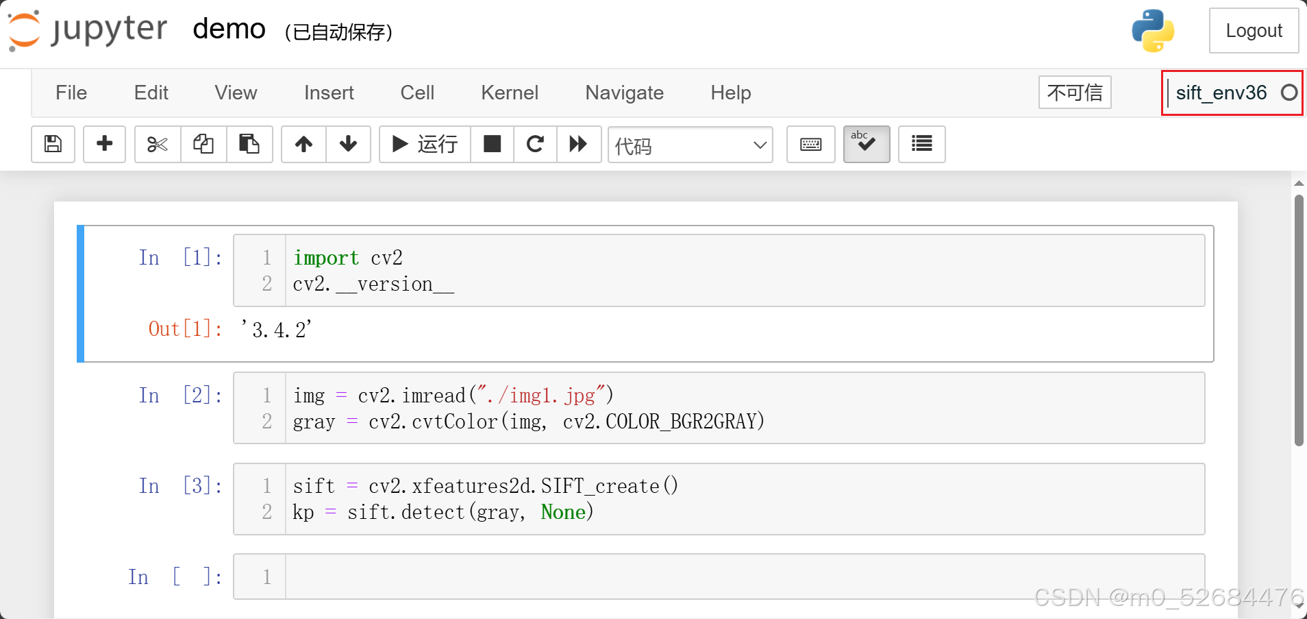 【已解决】cv2.xfeatures2d.SIFT_create()不可用-CSDN博客