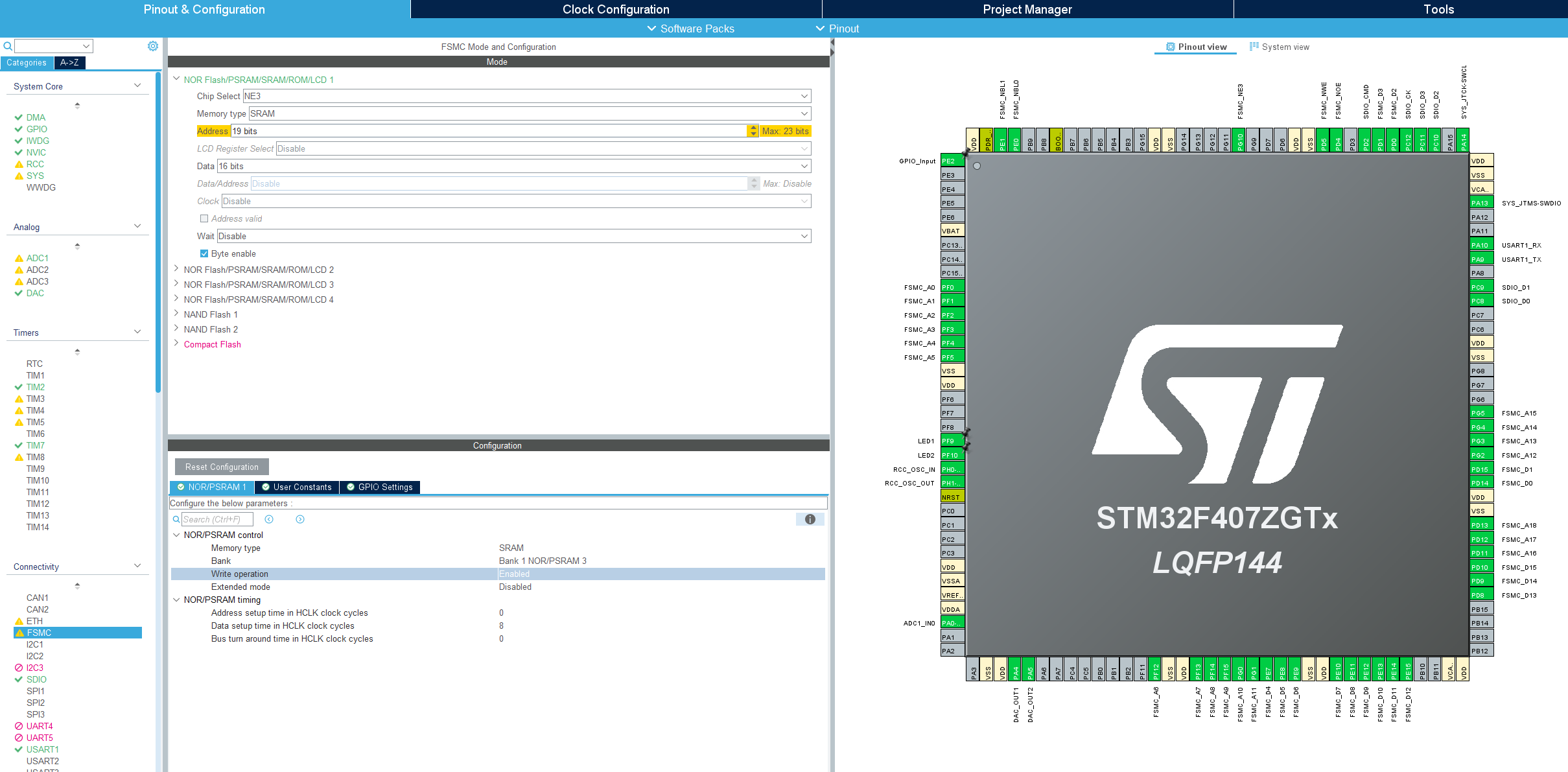 STM32F407ZGT6正点原子探索者开发板配置SRAM（STM32CUBEMX+CLION开发）_stm32f407 正点原子-CSDN博客