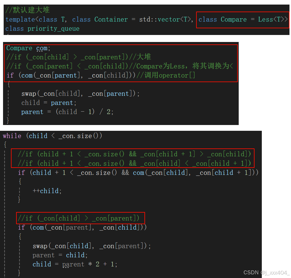 C++ STL：stack、queue、deque、priority_queue详解与类模拟实现|力扣OJ|CPU缓存|deque与vector效率对比|仿函数详解|附源码-CSDN博客