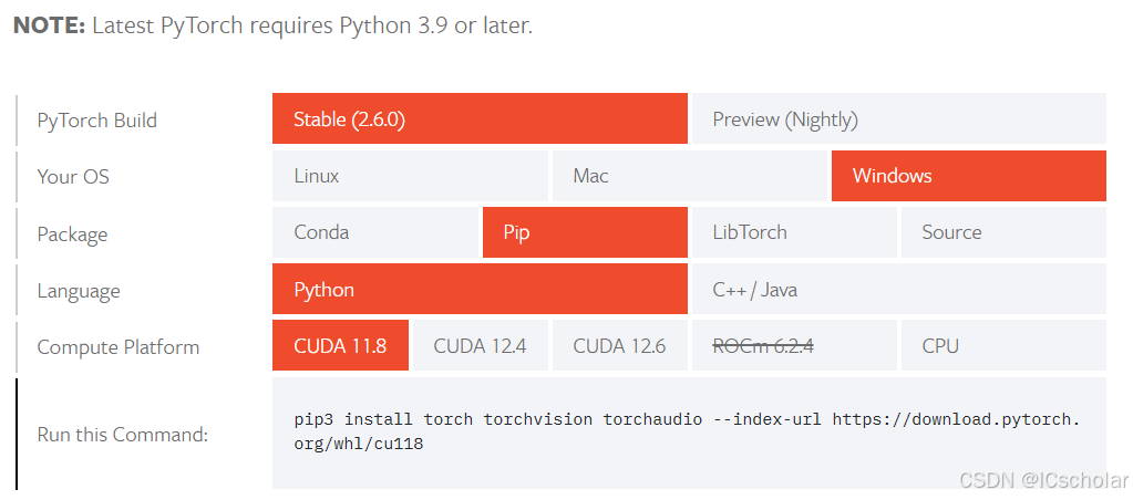 一行指令配置GPU版PyTorch-CSDN博客