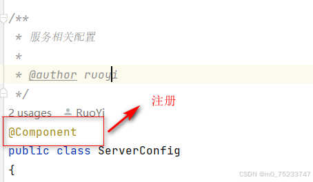 ruoyi 中Spring IOC、DI 、MVC_若依项目结构 mvc-CSDN博客