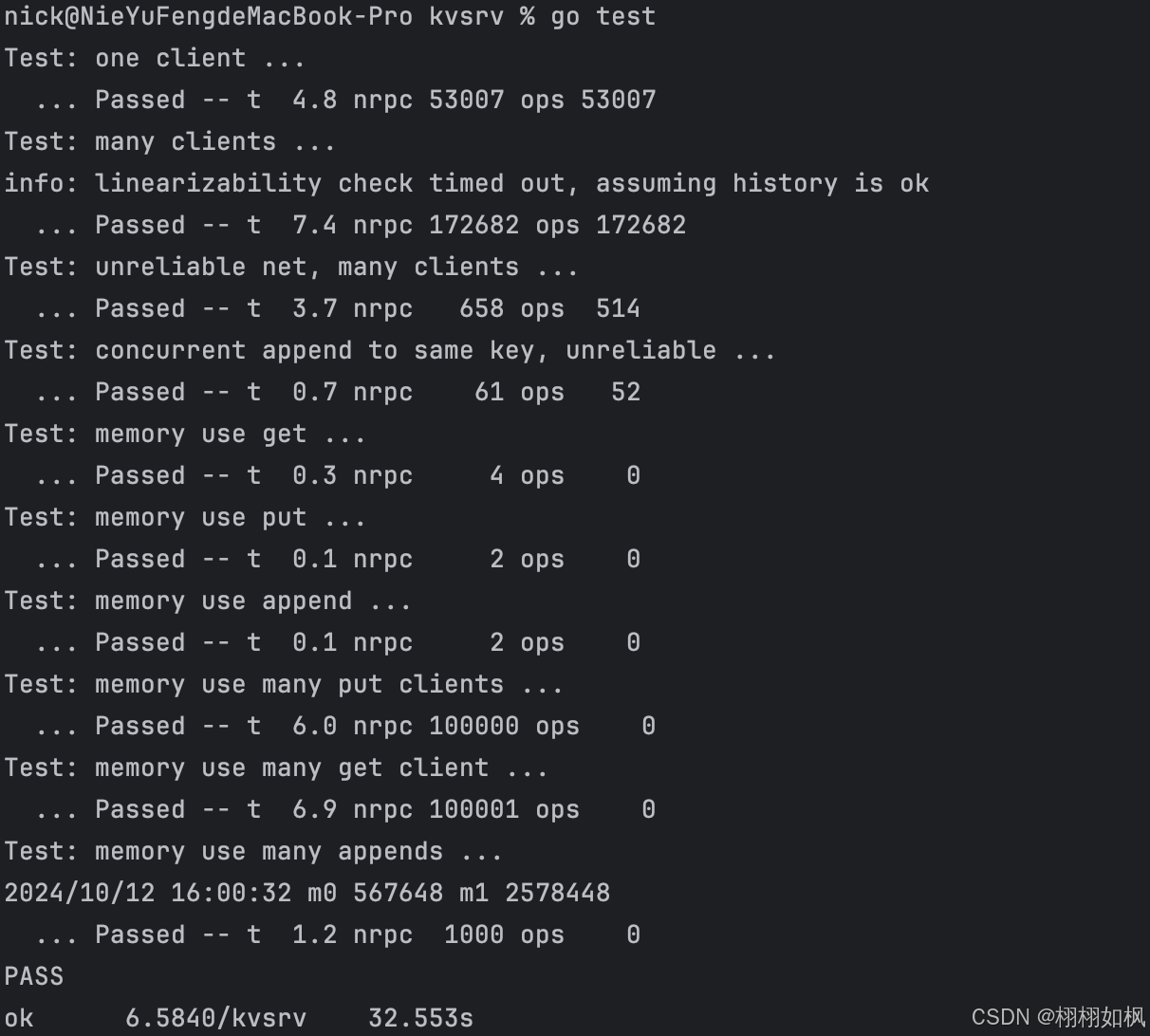 Mit-6.5840(6.824)分布式系统课程 lab2 KV服务器_6.5840分布式系统中英双语字幕-CSDN博客